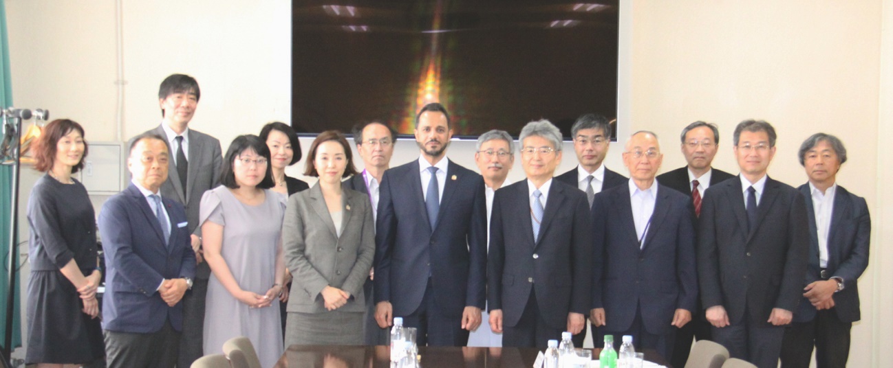 Ambassador of UAE to Japan visited QST - 量子科学技術研究開発機構